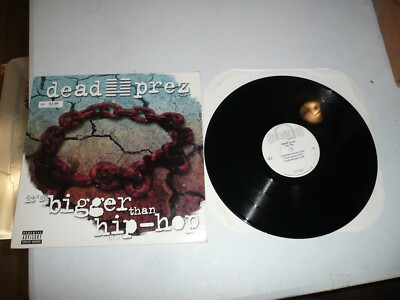 DEAD PREZ - IT'S BIGGER THAN HIP-HOP / HIP-HOP (12") 1999!!! RARE!!! | eBay