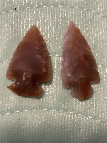 Two Translucent Bird Tip Arrowhead Approximately 1 1/2” Long Lot 1 | eBay