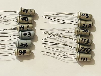 PNP Germ Matched Pair Transistor NOS GT402 (AC128) Fuzz Face/Analog Man ...