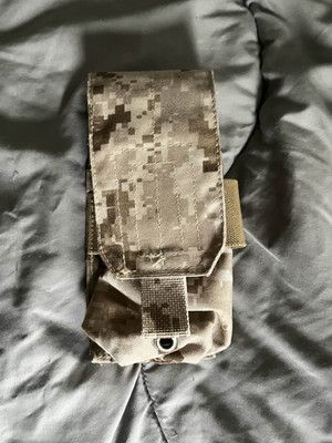 Semapo Gear Old AOR1 Single M4 Double Stack Magazine Pouch DEVGRU SEALs ...