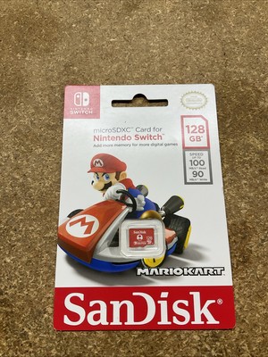 SanDisk 128GB micro SD XC Card MicroSDXC Flash Memory Nintendo Switch ...