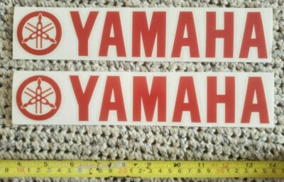 PAIR YAMAHA FENDER GRAPHICS DECALS 2 VX110 VX 1100 VX DELUXE CRUISER ...