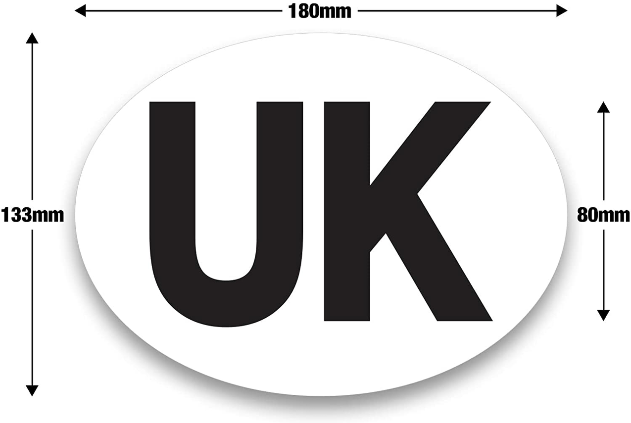 UK MAGNETIC Car Sticker for Europe GB stickers UK car sticker LEGAL ...