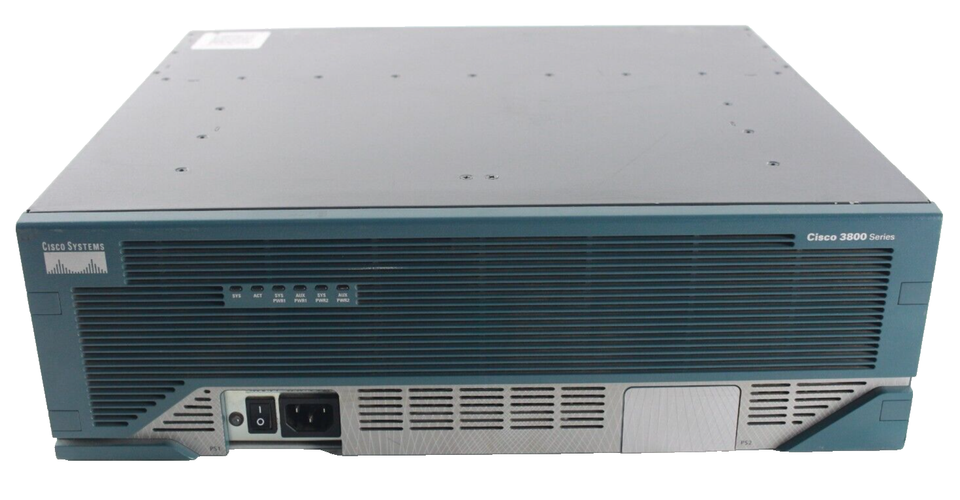 Cisco 3800 Series Integrated Services Router CISCO3845 V05 (SD) | eBay