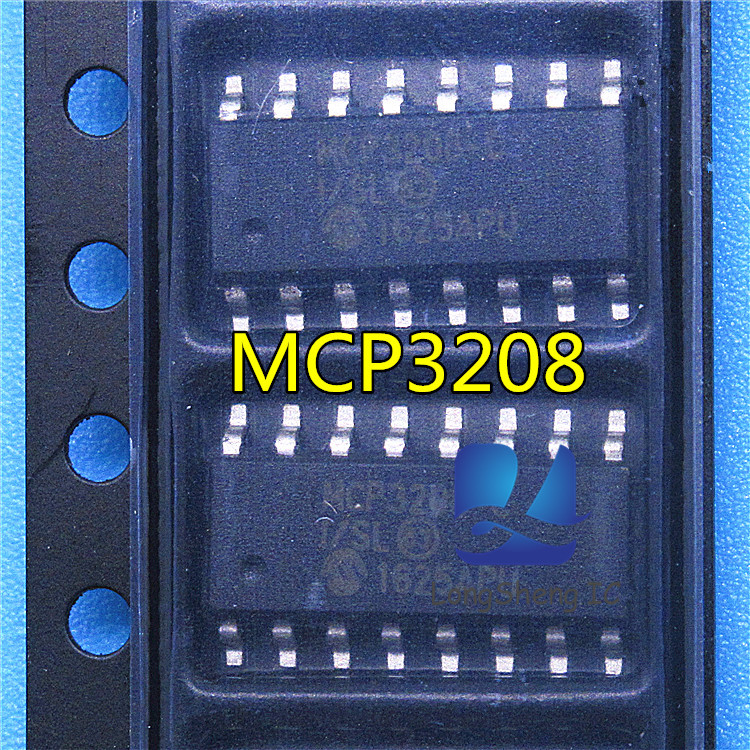 10PCS MCP3208-CI/SL 12-bit A/D Converter IC New Microchip SOP-16 new | eBay