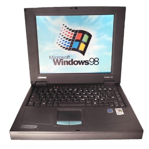 Notebook PC Portatile Compaq Windows 98 MS DOS Porta Seriale FLOPPY ...