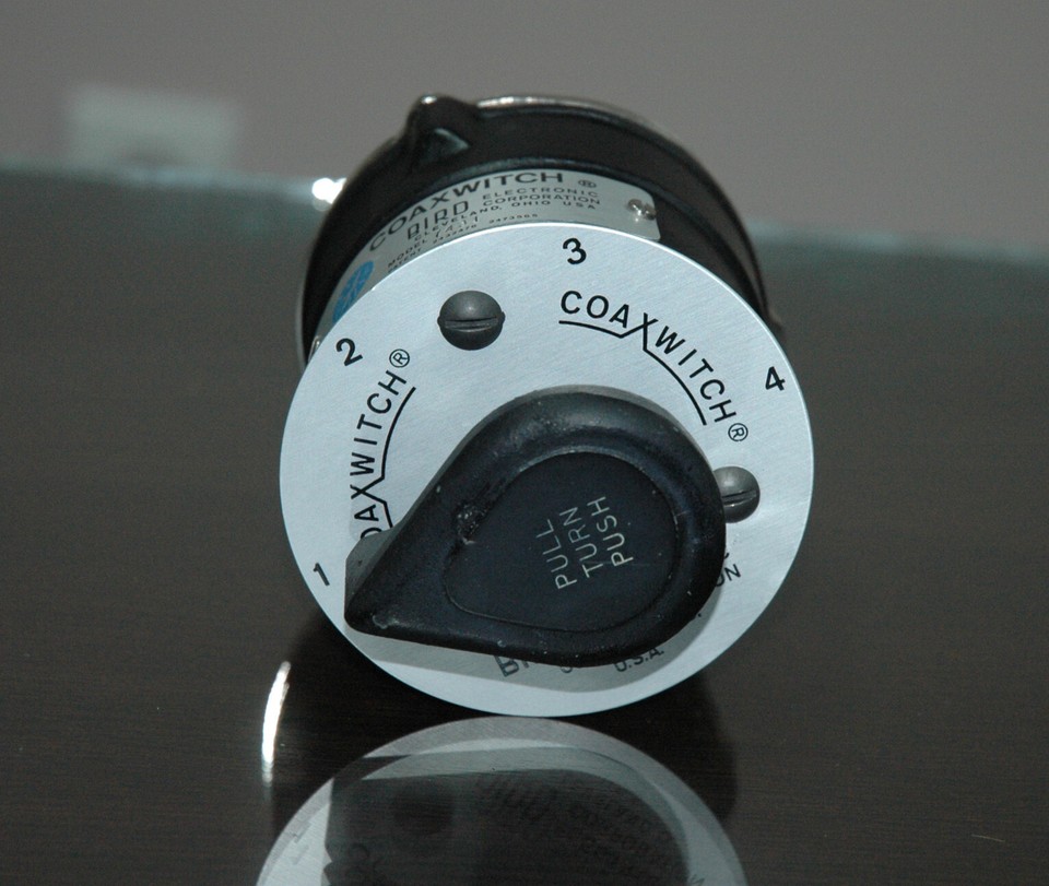 NEW/NOS/NIB -BIRD 7431 COAXIAL SWITCH- COAXWITCH 7431 - SWITCH-4 ...