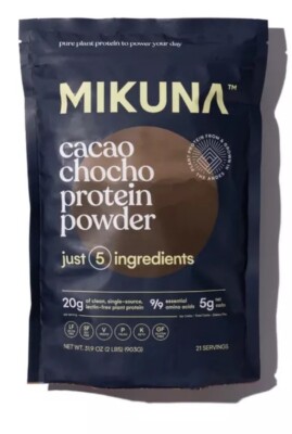 MIKUNA Chocolate Chocho Protein Powder - 21 Servings - 2lb /31.9oz | eBay