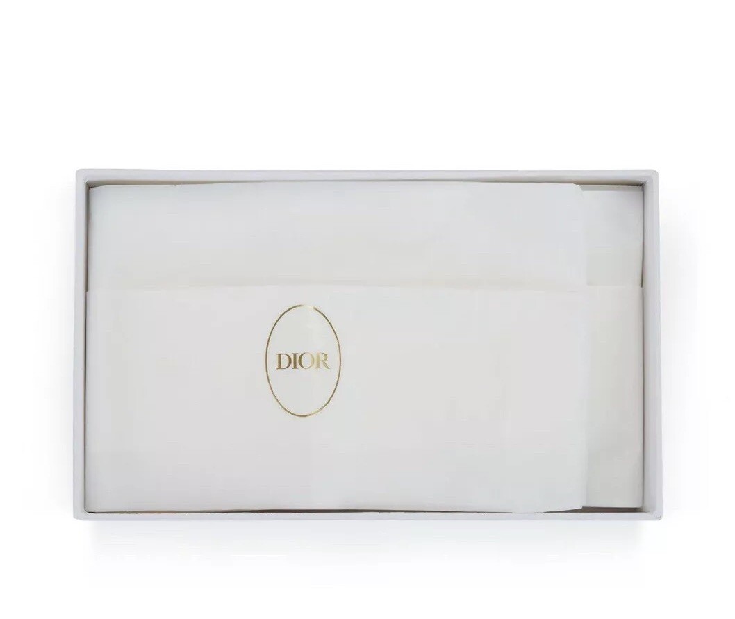 Authentic Dior Wallet or Accessories Storage Gift Box + Tissue 9 x 5.75 ...