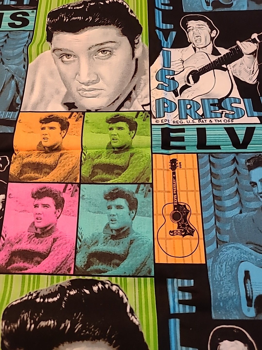 Elvis Fabric By Cranston $12.99 Per 1/2 Yd. | eBay
