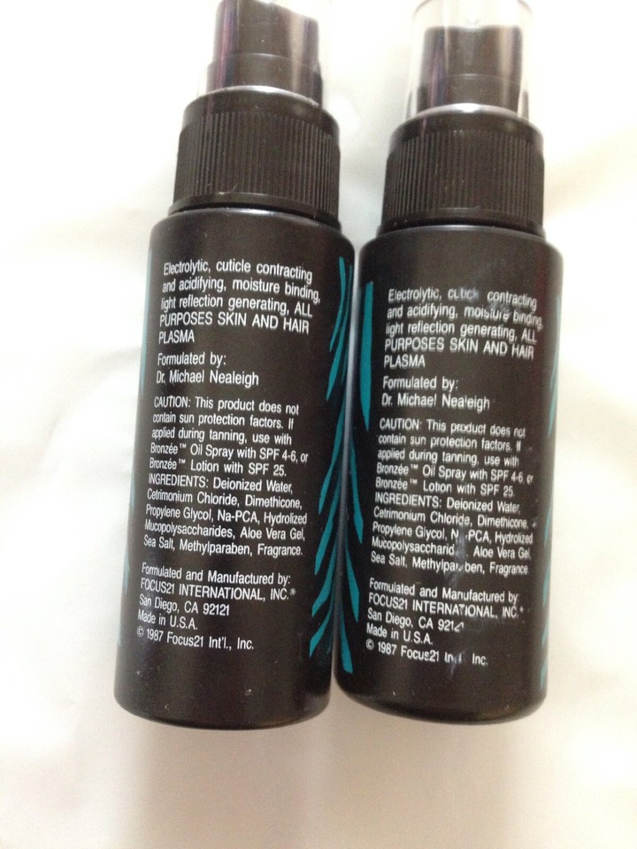 Sea Plasma All Purpose Skin And Hair Plasma Rehydrate 2 Ounce Spray X2 ...