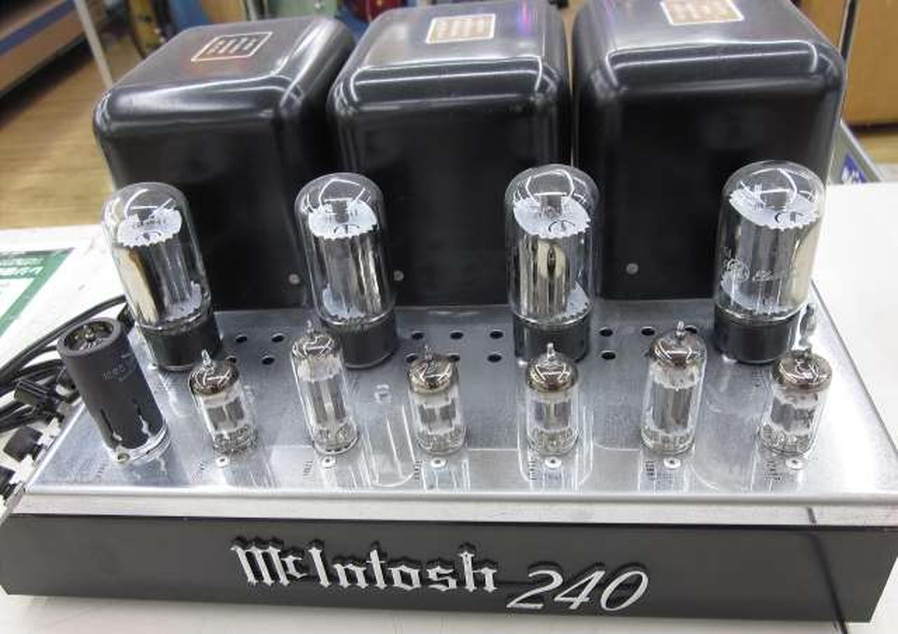 McIntosh MC240 Stereo Tube Power Amplifier Vintage | eBay