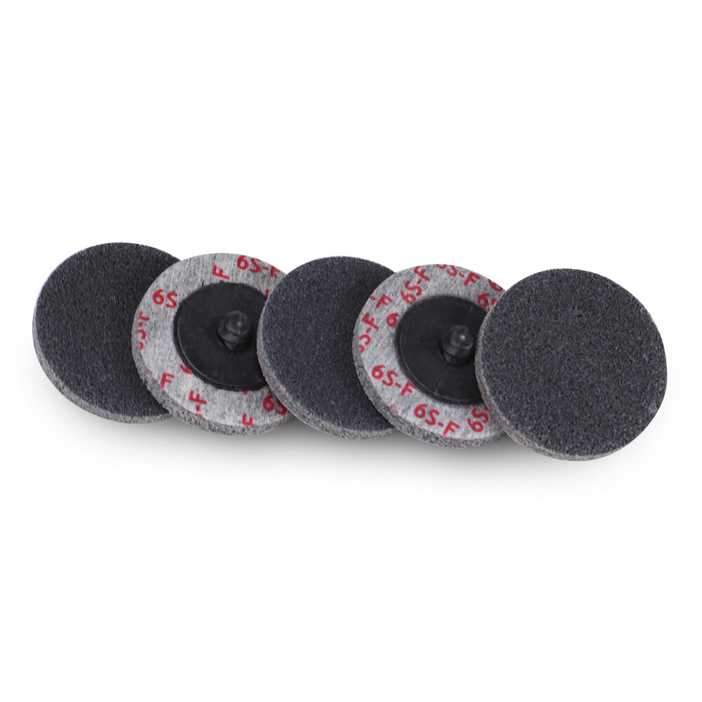 5 Pack - 2" Inch Unitized Quick Change Discs 6SF S/C Fine Polishing ...