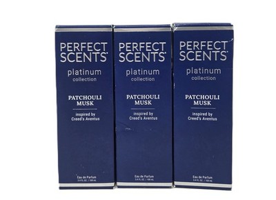 Perfect Scents Platinum Collection Patchouli Musk Perfum, 3.4 fl oz - 3 ...