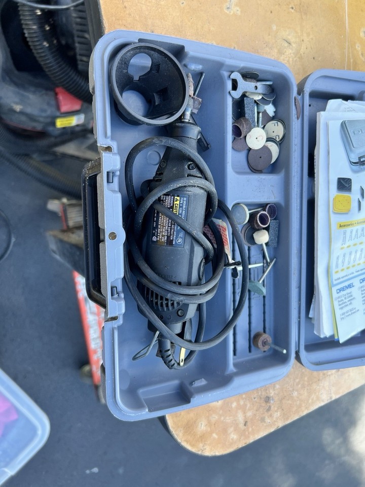 DREMEL MULTIPRO MODEL 395 TYPE 4 VARIABLE SPEED w/CASE & ACCESSORIES | eBay