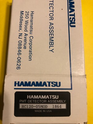Hamamatsu HC120-05 Module With Tube/Amp/Power Supply | eBay
