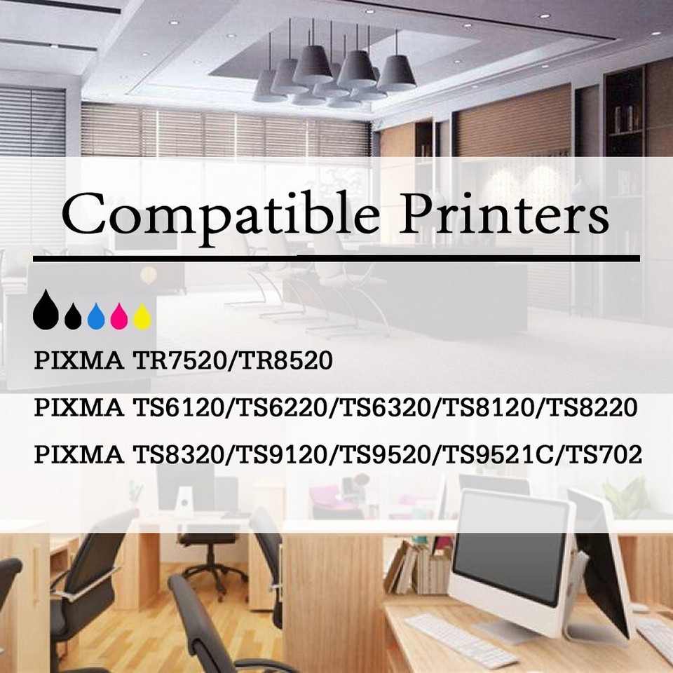 (4 Pack,Black) PGI 280XXL Ink Cartridge PGI-280XXL for PIXMA TS6300 | eBay