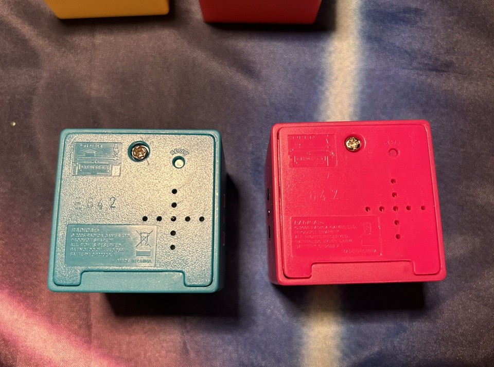 Cube World Radica Blocks (6) Working Series 1&2 Dodger,Whip,Mic,Hans ...