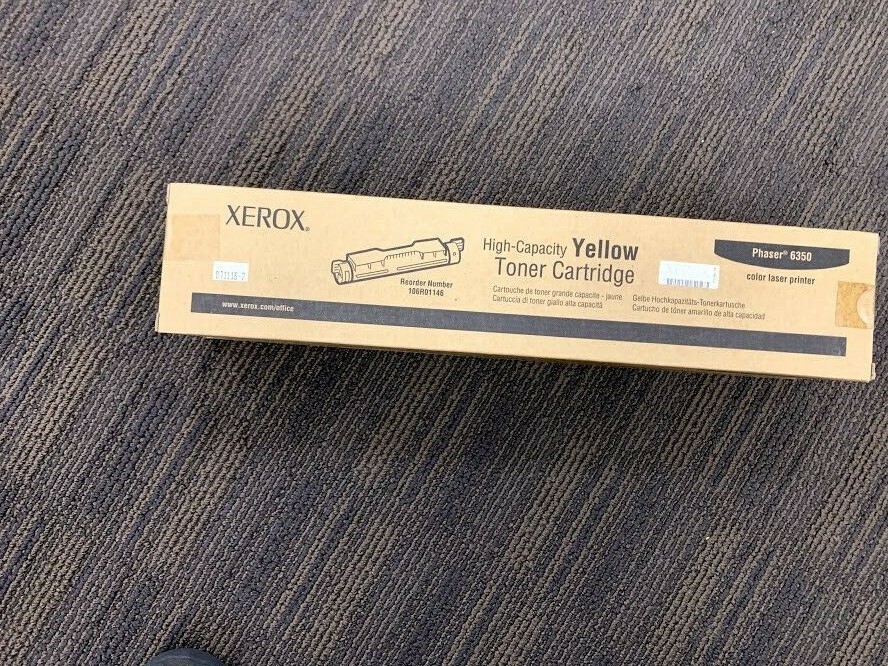 Xerox Phaser 6350 High Capacity Toner 106R01146 New Sealed 106R1146 | eBay
