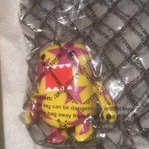 Domo Series 3 Yellow Purple Stars 2” Sealed Figure Box Worn From ...