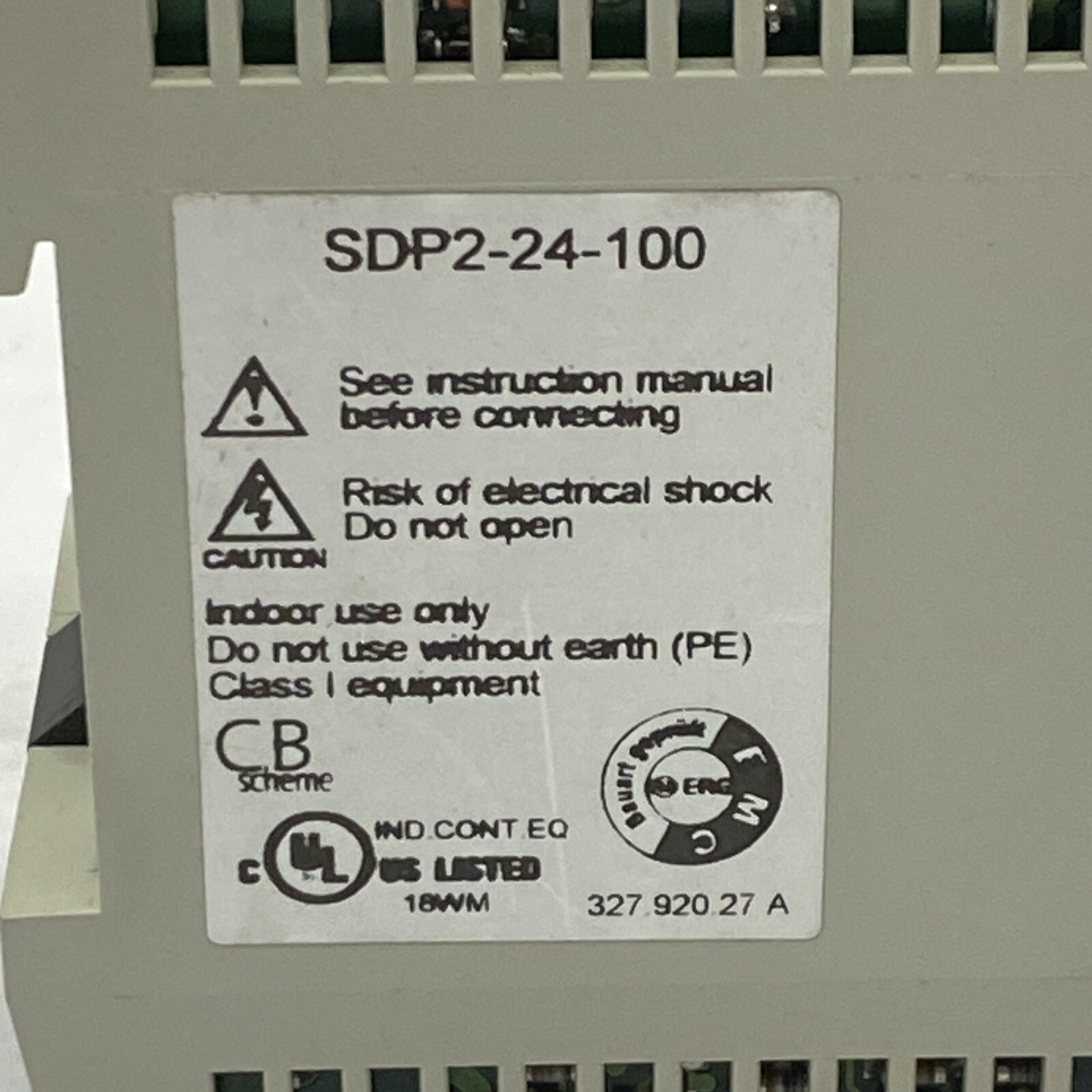 Sdp2-24-100 SOLA Power Supply SDP224100 See Note in Description N304 ...