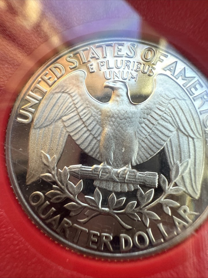 1982 S Washington Quarter Gem Mint Proof from Original US Proof Set ...