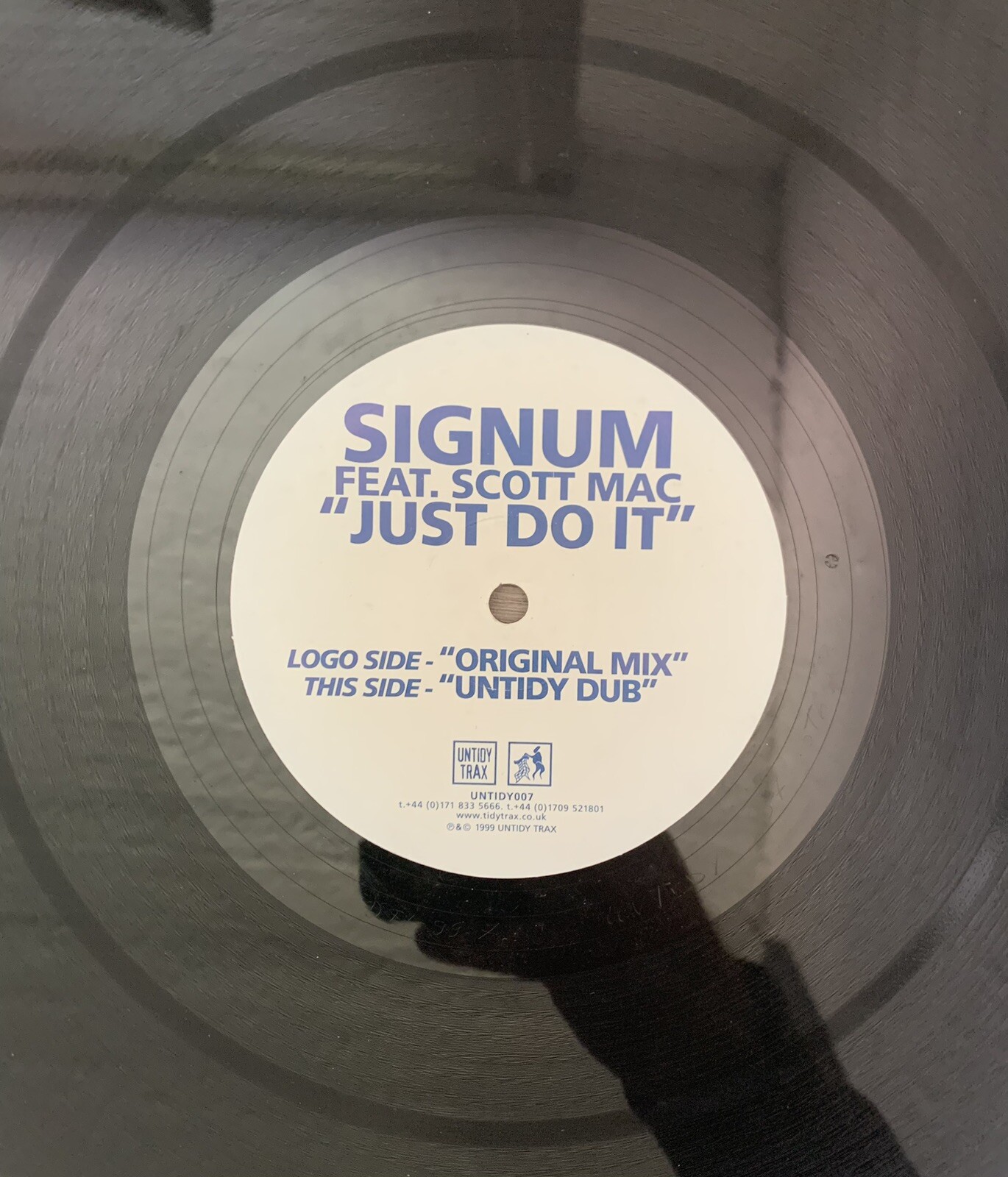 Signum Feat. Scott Mac - Just Do It - 12” Vinyl - Untidy Trax | eBay UK