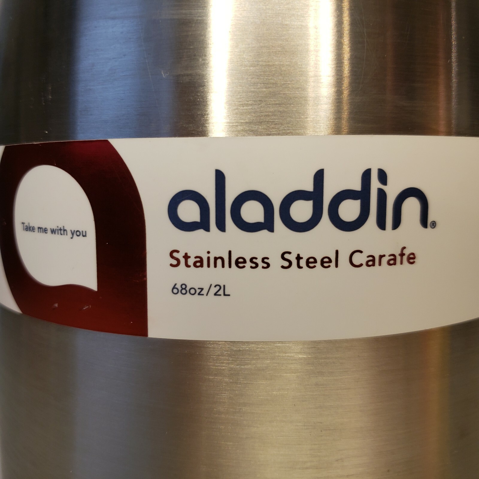 Aladdin Stainless Steel Insulated Carafe 2l 68oz for sale online | eBay