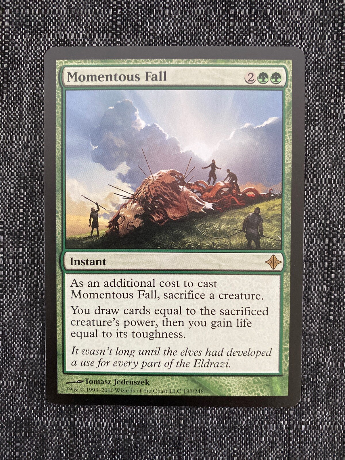 Momentous Fall Near Mint/Mint x1 Normal English Magic Rise of the ...