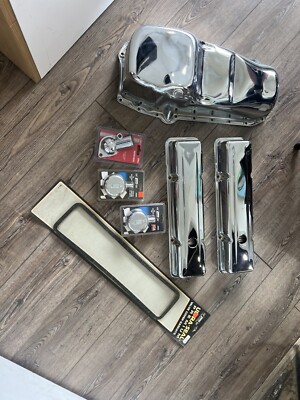 Small Block Chevy Chrome Dress up kit | eBay