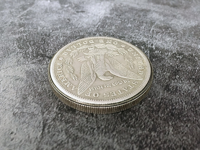 Four in One Morgan Dollar Set by J.C Magic Gimmick Close up Magic ...