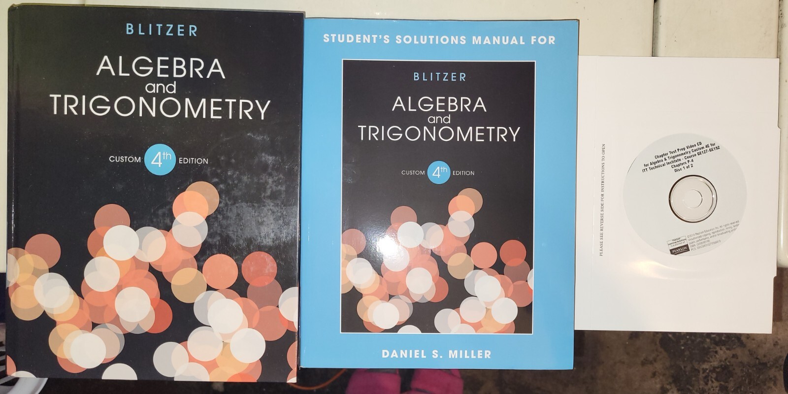 Blitzer Algebra And Trigonometry Custom 4th Edition+ Student's ...