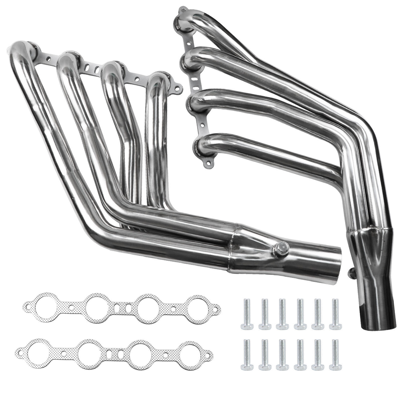 Longtube Headers for LS Conversion Swap 67-74 Camaro Nova LS1 LS2 LS3 ...