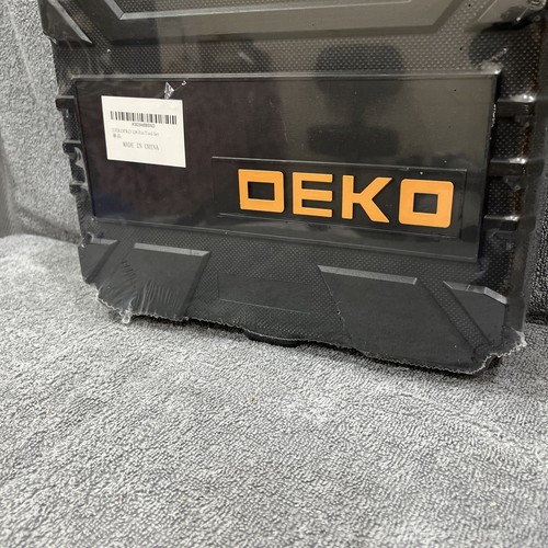 DEKOPRO 126 Piece Power Tool Combo Kits with 8V Cordless Drill, 10MM 3/ ...