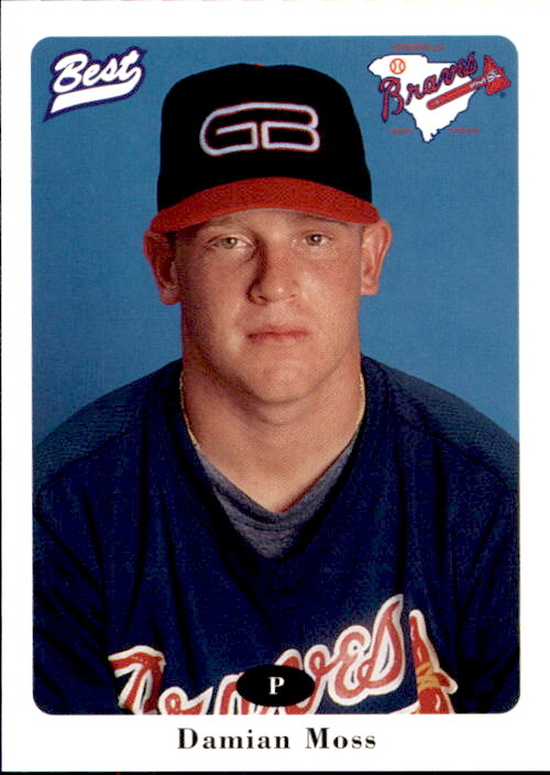 1996 Greenville Braves Best #21 Damian Moss Darlinghurst Australia ...