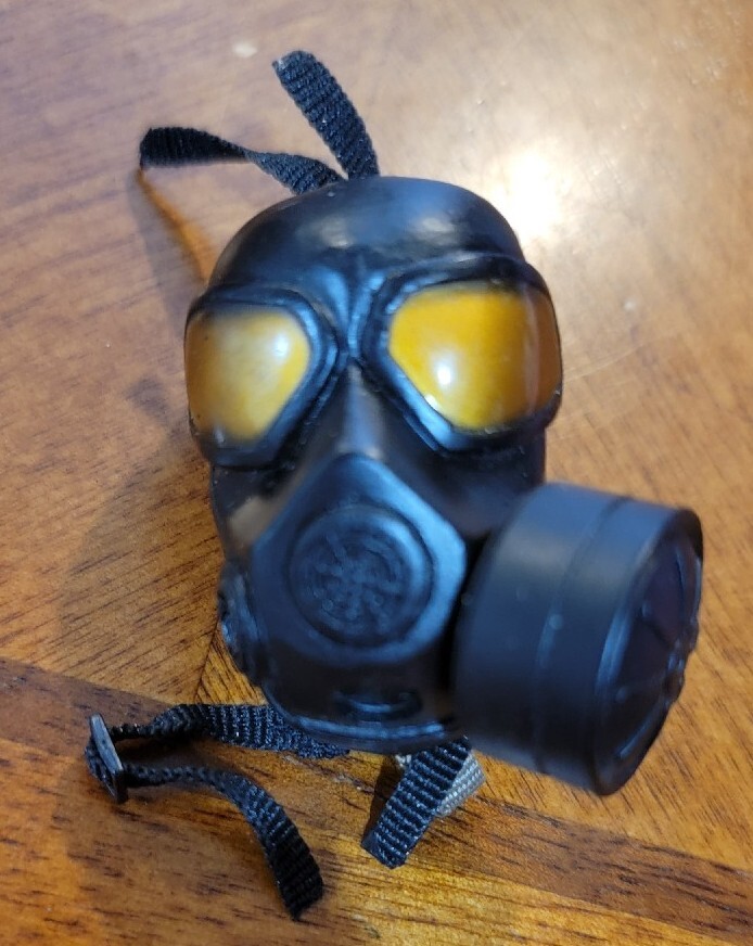 1:6 Scale gas mask black For 12" Action Figure #109 chamber battle | eBay