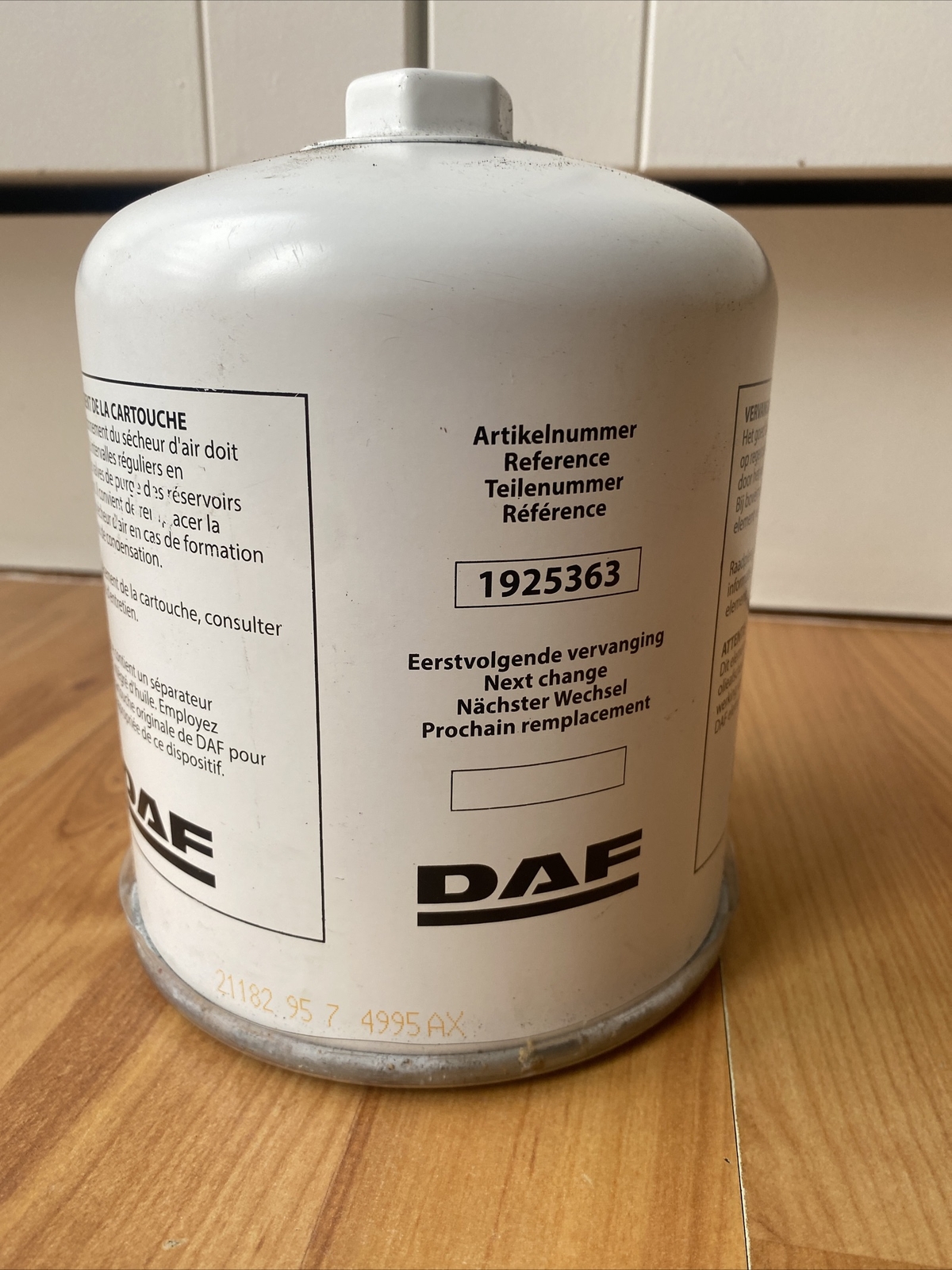 Genuine+DAF+Air+Dryer+With+Oil+Separator+Element+1925363 for sale ...