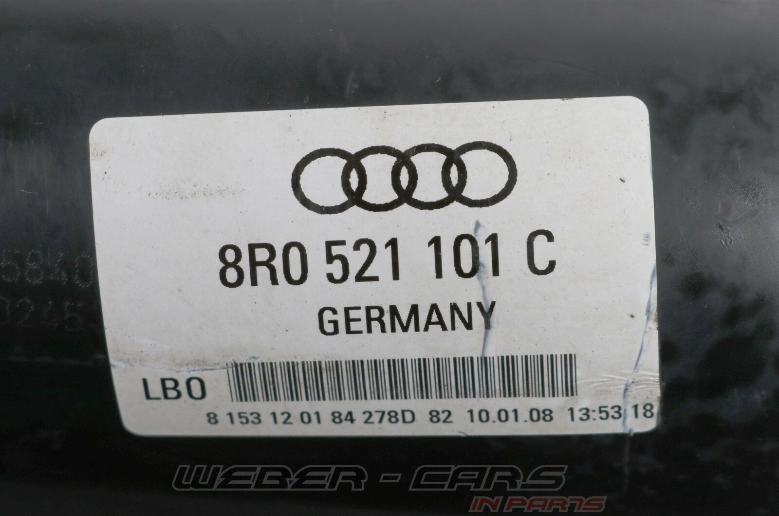 8R0521101C Original Audi Q5 8R Kardanwelle Gelenkwelle 8R0 521 101 C -1 ...