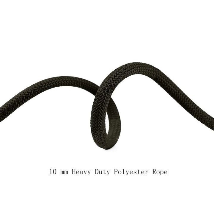 Aoneky 10mm Static Outdoor Rock Climbing Rope Fire Escape Safety ...