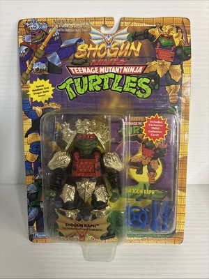 RARE TMNT Ninja Turtles Shogun Raph NEW 1994 Playmates Gold Armor, BLUE ...