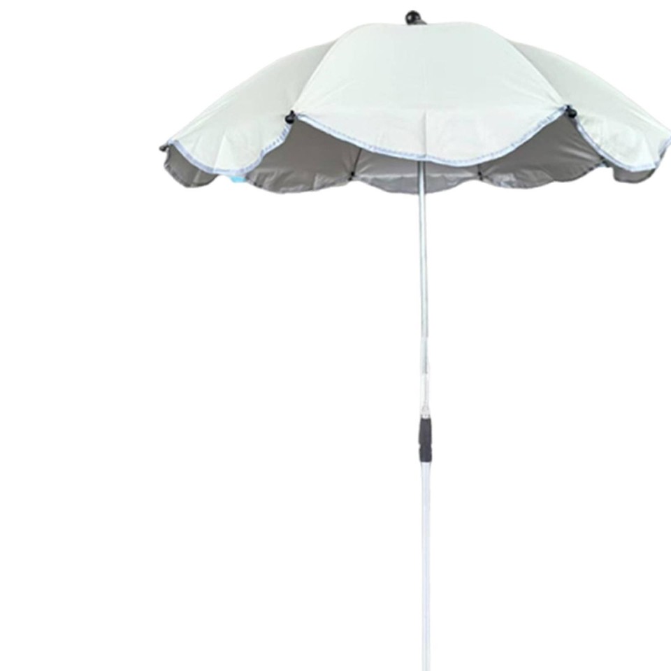 Outdoor Plant Umbrella with Telescopic Pole Protection Plant Shade ...