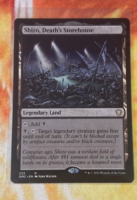 MTG Shizo, Death's Storehouse NON-FOIL DMC 233 | eBay