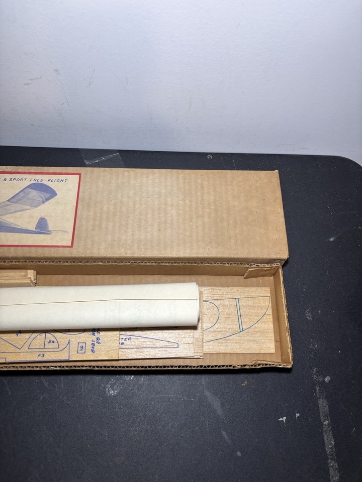 Vintage 4K’s Baby Bombshell .020 .049 Old Timer Free Flight RC Model ...