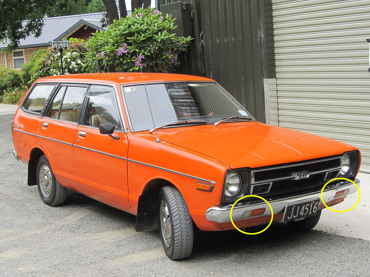 Front Bumper Parking Turn Light Lamp FIT Nissan Datsun 120 120Y B110 ...