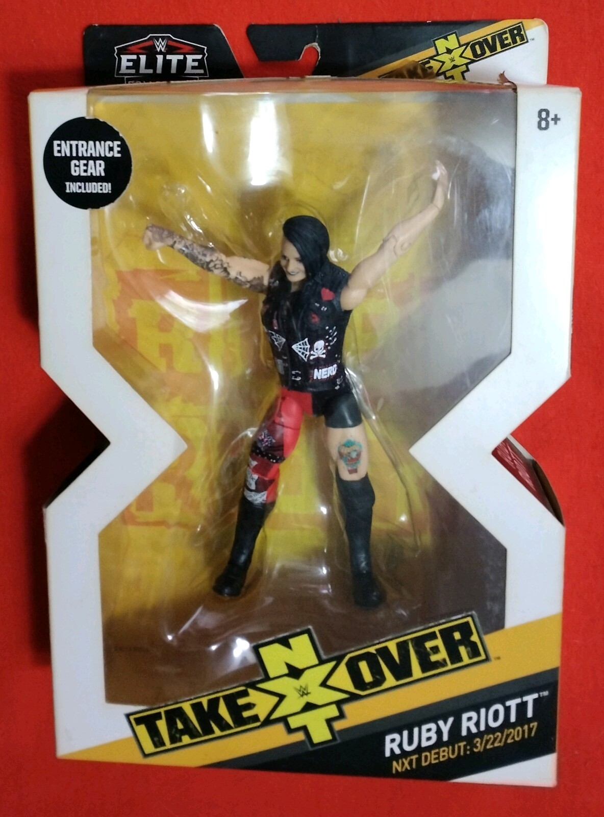 WWE Ruby Riott Elite NXT Takeover Box Not Perfect See Pics