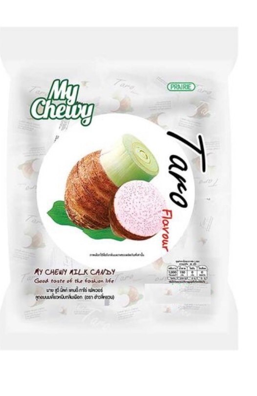 2 x Taro Flavor 67g Chewy Milk Fruit Candy Toffee My Chewy Brand Thai Dessert | eBay
