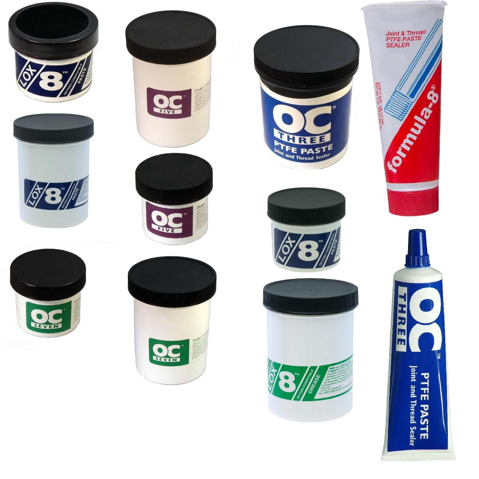 Formula 8 Sealant Thread Paste PTFE 100 Gram Tube - Gas Liquid & Vacuum ...