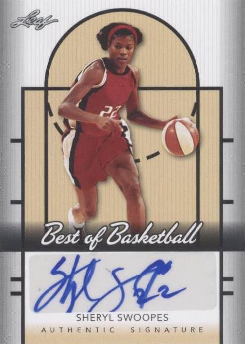 2013 Leaf Best of Basketball - Sheryl Swoopes #SS1 (AU) for sale online ...