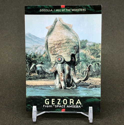Gezora Godzilla / All of The Monsters Carddass 1st ED 29 Vintage 1996 ...