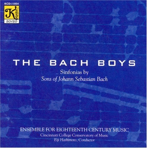The Bach Boys - Sinfonias By Sons Of Johann Sebastian Bach - CD - **NEW ...
